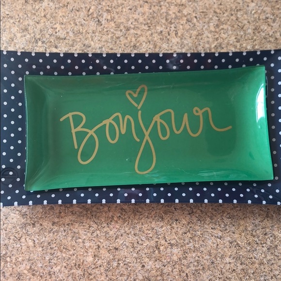 Accents | Stackable Glass Decor Plates | Poshmark